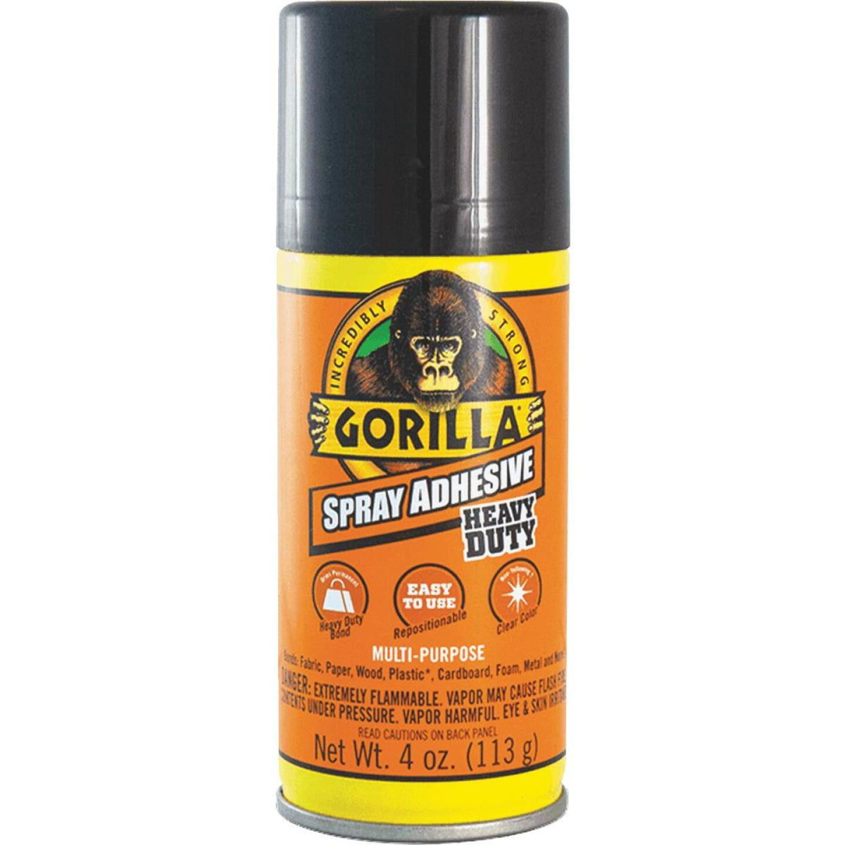 Gorilla 4 Oz. Heavy-Duty Multi-Purpose Spray Adhesive - Columbus, MT ...